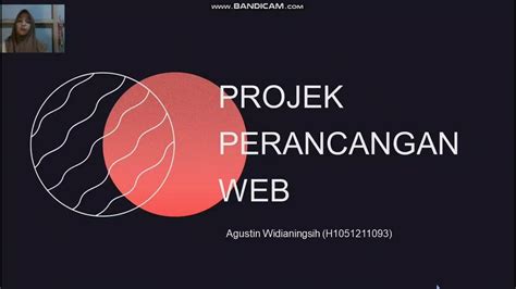 Projek Perancangan Web Menggunakan Html Youtube