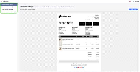 How To Automatically Generate Credit Notes Softify Apps