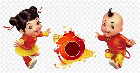 春节喜庆人物psd图png图片素材下载图片编号ypmbpeeq 免抠素材网