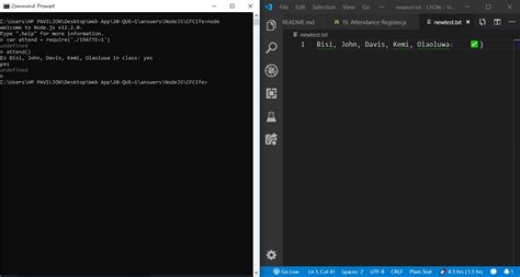 Javascript Create An Attendance Register With Nodejs Stack Overflow