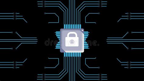 Computer Circuit Motherboard With 5g Next Generation Mobile Network Chip Animation Stock Video