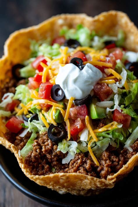 Taco Bell Taco Salad Recipe Fast Food Favorite Made Healthy Online Food Recipes