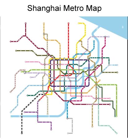 Shanghai Metro Map Lines And Stations Transit Guide