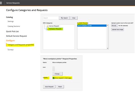 Bmc Helix Digital Workplace Hide Business Requests In The Browse Categories Menu Knowledge