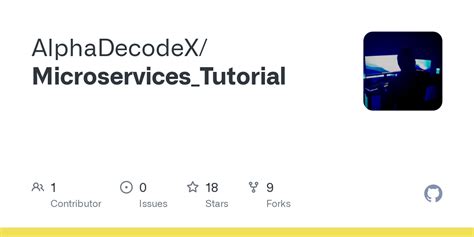 GitHub AlphaDecodeX Microservices Tutorial