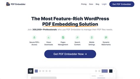 9 Best Pdf Plugins For Wordpress Viewer Embed And Downloads