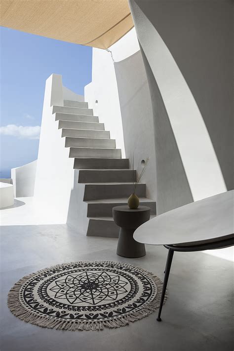 Kapsimalis Architects Holiday Houses Overlook Santorinis Landmark Volcano