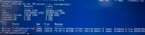Freediskspacefailed Failed To Garbage Collect Required Amount Of