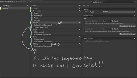 Input Actions Not Working When Adding Two Keys On Binding Unity Engine Unity Discussions