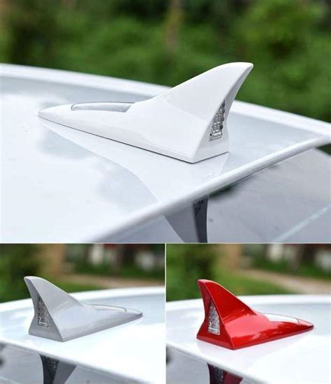 Car Solar Strobe Light Car Anti Collision Led Automatic Strobe Light Shark Fin Roof Decoration