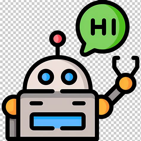 Artificial Intelligence Robot With Speech Bubble Illustration Png Clipart Ai Artificial