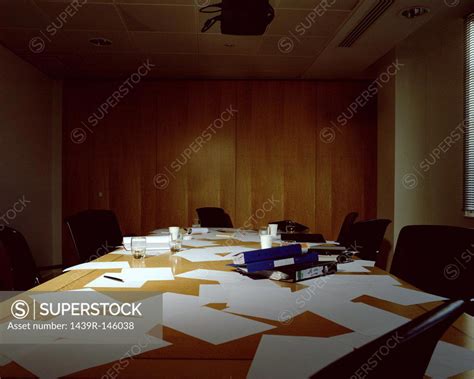 Messy Conference Room Superstock