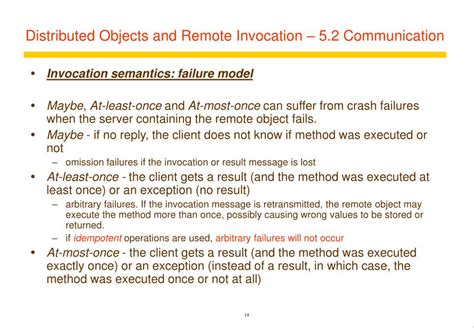 Ppt Distributed Objects And Remote Invocation 51 Introduction