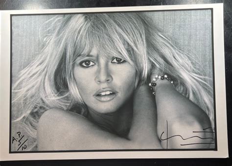 Bert Stern Bert Stern Signed Famous Bridget Bardot Portrait Auction Online Catawiki
