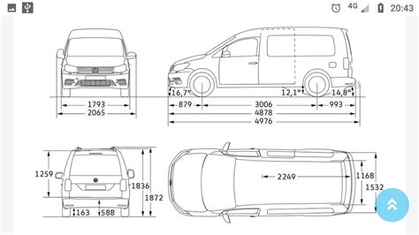 Volkswagen Caddy Dimensions Van Guide Artofit