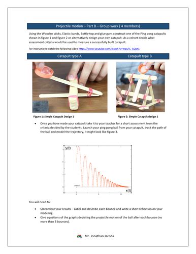 Modeling Projectile Motion With Quadratics And Geometric Series Part