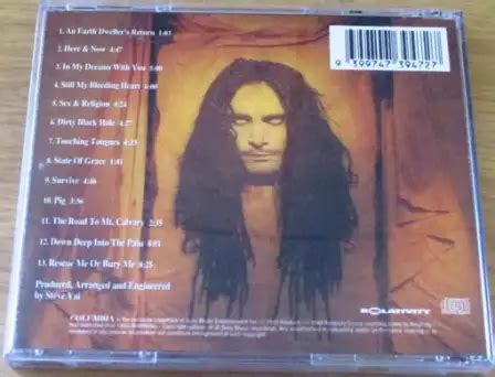 STEVE VAI Sex Religion Shelf G Box Subterania