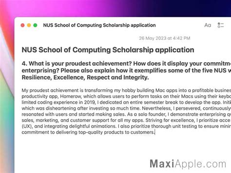 pronotes mac fonctions avancées et ia pour apple notes gratuit maxiapple