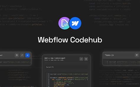 Codehub For Webflow For Google Chrome Extension Download