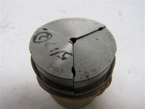 Hardinge S 16 E Round Smooth Collet Pads Bullseye Industrial Sales