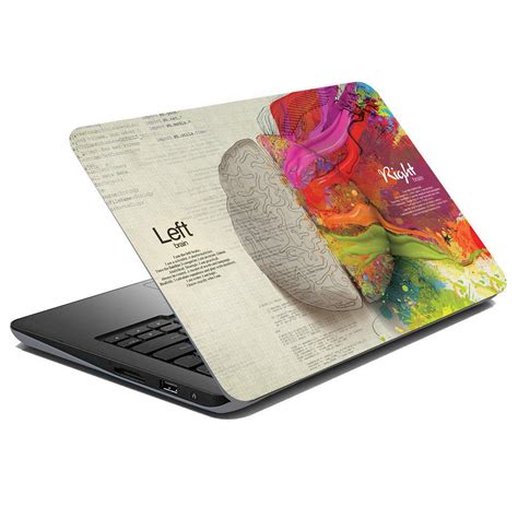Wallpics® Laptop Skin Fully Waterproof Vinyl Multicolour Sticker Super