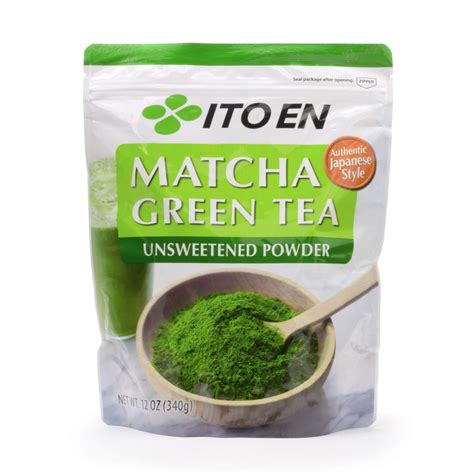 Ito En Matcha Green Tea Japanese Matcha Powder Unsweetened 12