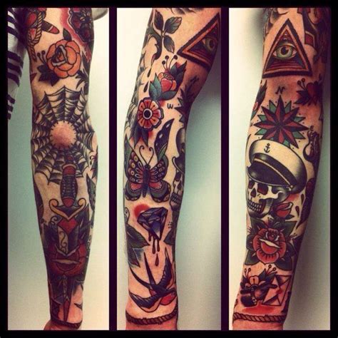 Pin By Leonardo Brito On Tattoo Traditional Tattoo Sleeve Tattoo