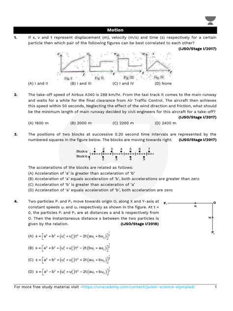 Motion Questions Pdf