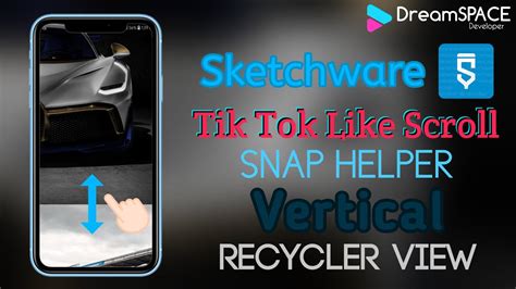 Create Snaphelper Recyclerview In Sketchware Dreamspace Dev