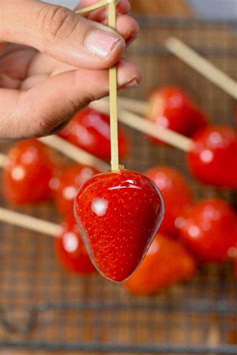 Tanghulu Recipe Candied Fruit Video Alphafoodie