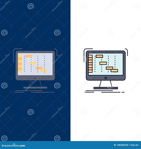 Ableton Application Daw Digital Sequencer Flat Color Icon Vector Stock Vector Illustration