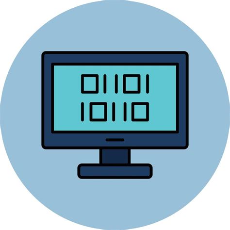 Binary Code Vector Icon 17044093 Vector Art At Vecteezy