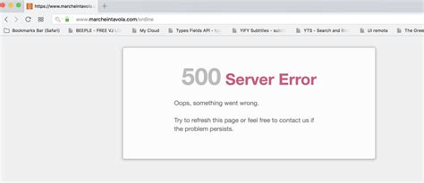 Error 500 Server Error On Order Page For Some Specific Users