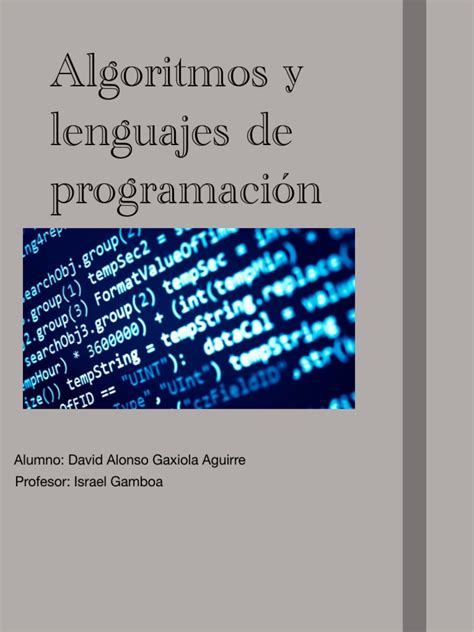 Algoritmos De Programación 3 Pdf
