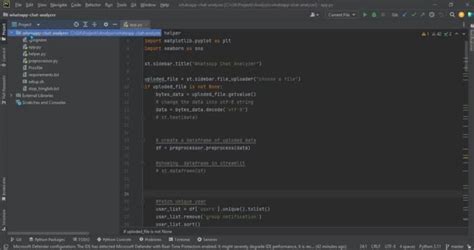 Sumed I On Linkedin Python Whatsapp Chatanalysis Datavisualization Streamlit
