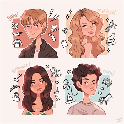 Summer I Turned Pretty Fanart Tv Show Fan Art Ideas The Oc Comic