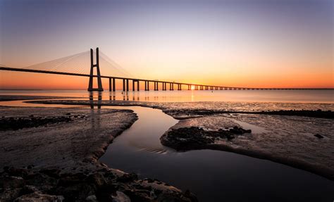 배경 화면 햇빛 경치 일몰 바다 만 육지 모래 반사 바닷가 해돋이 저녁 아침 연안 다리 태양 수평선 교각 황혼 새벽 대양 웨이브