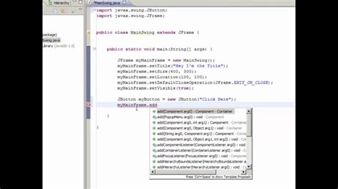 05 java gui using swing windowbuilder youtube