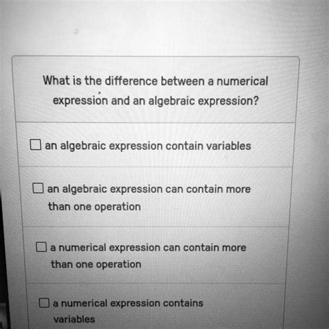 Solved Please Help Me Thereâ€™s A Photo What Is The Difference