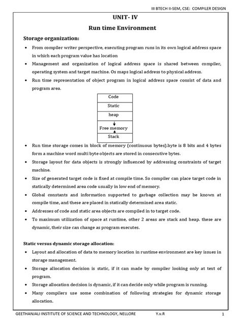 Cd Unit 4 Pdf Pointer Computer Programming Random Access Memory