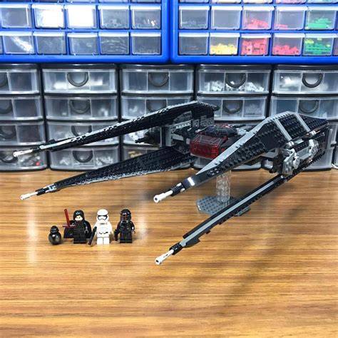 All Bricks Count Replay Lego Star Wars 75179 Kylo Rens Tie Fighter