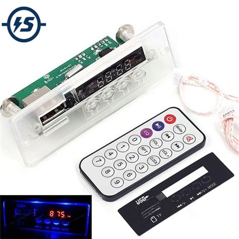 Aliexpress Com Buy Mini V Blue Light USB MP Decoder Audio Decoding Board Time Display