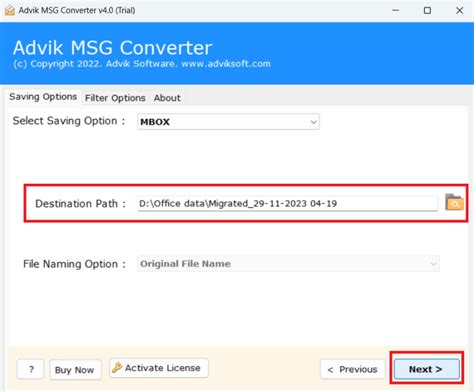 Convert MSG Files To MBOX Format With Attachments