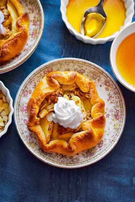 Apple Crostata For Breakfast Dessert Or Snack Using Biscuit Dough