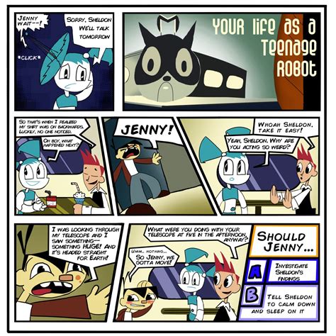 Your Life As A Teenage Robot Comic By Mick Angel Kittlyncher R Mylifeasateenagerobot