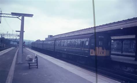 Original Slide Br Class 501 3 Car London District Emu M61145 Watford