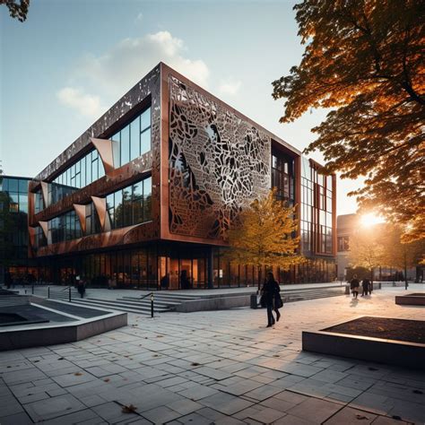 Composition And Material Trials For This Education Campus