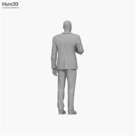 Tv 리포터 3d 모델 캐릭터 On Hum3d