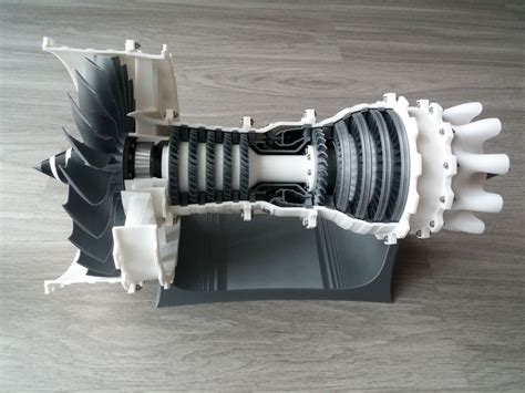 Model Of The Week 3d Printable High Bypass Jet Engine [mach 8 ] Solidsmack