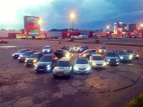 Создать мем парковка сходка шевроле круз сходка авто Картинки Meme